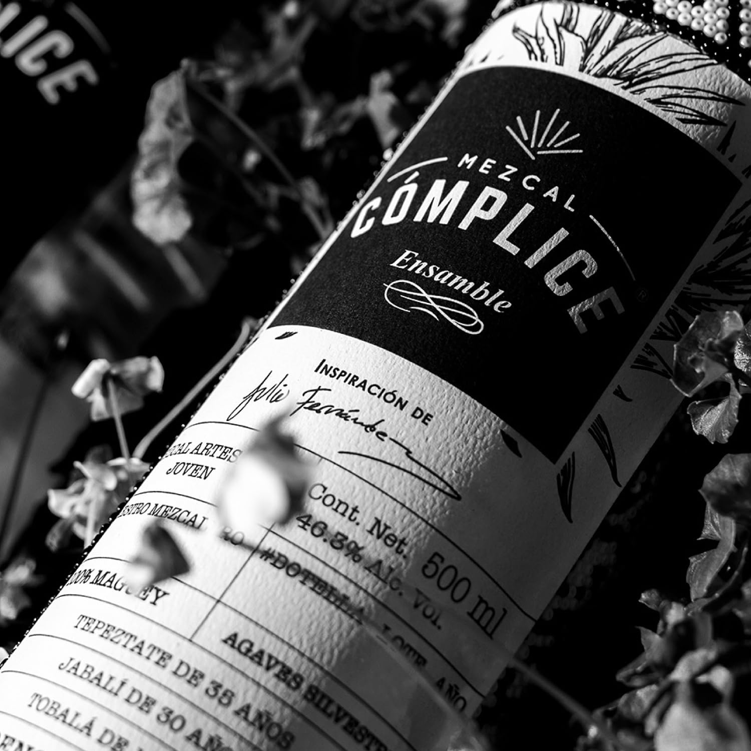 Cómplice de Pasión Ensamble Tepeztate-Jabalí-Tobalá Joven Mezcal ...